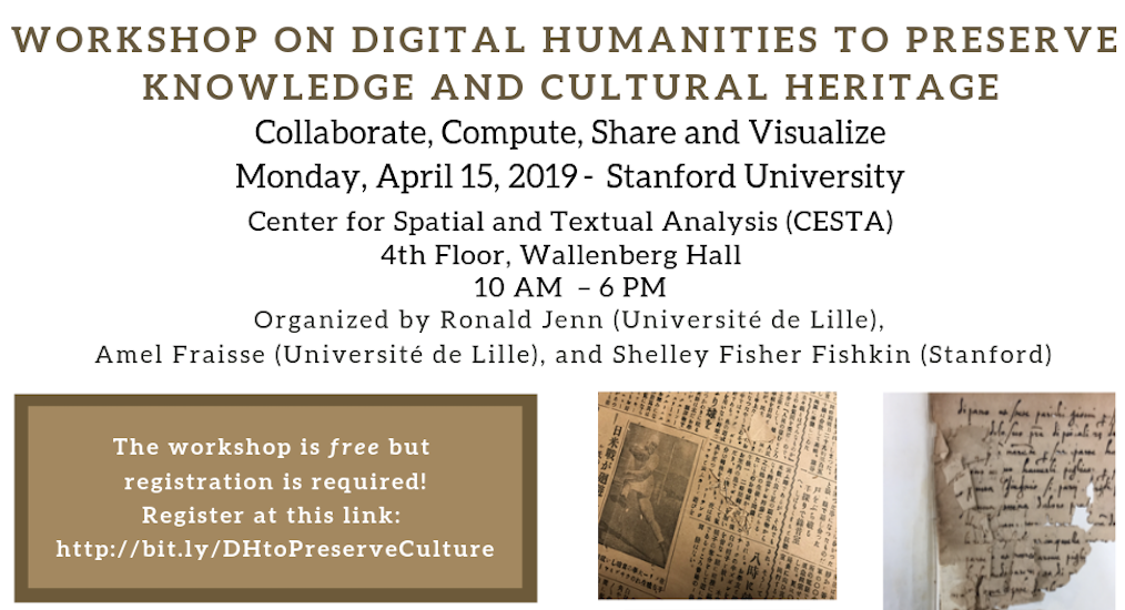 Co-organizer of the International Workshop Digital Humanities to ...